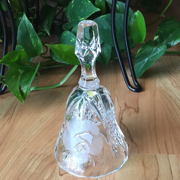 Accents | Vintage Cut Glass Dinner Bell | Poshmark